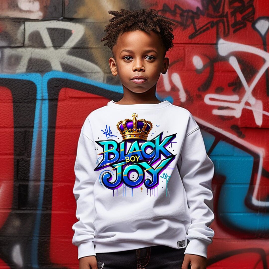 Black Boy Joy PNG | Black Boy Png | African American Png | Black Child ...
