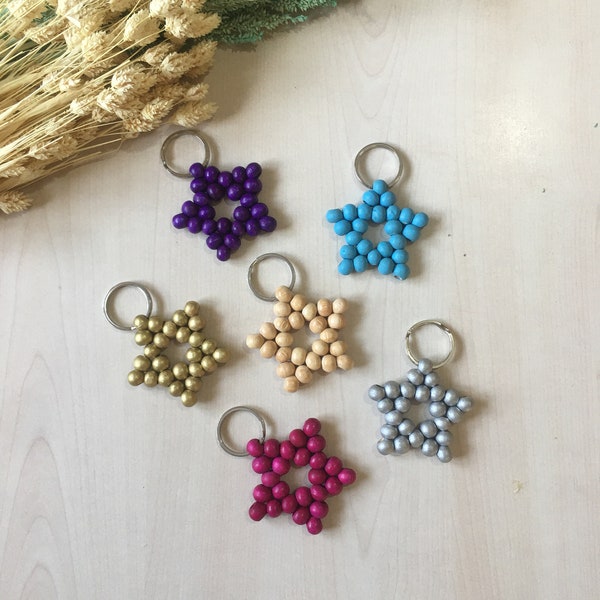 Star Keychain - Etsy