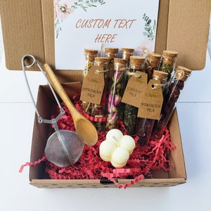 10 Loose Leaf Tea Sampler Gift Set, Christmas Gift Box, Gift for Her ...