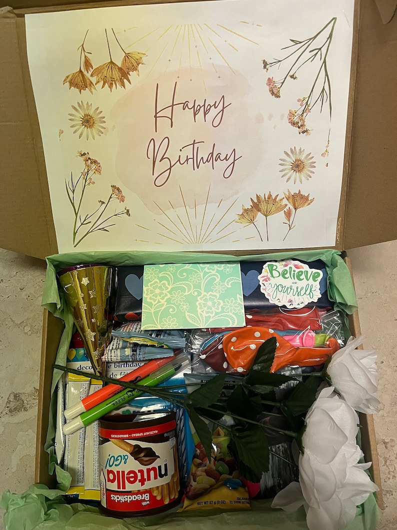 Personalized College Student Care Package Perfect for - Etsy