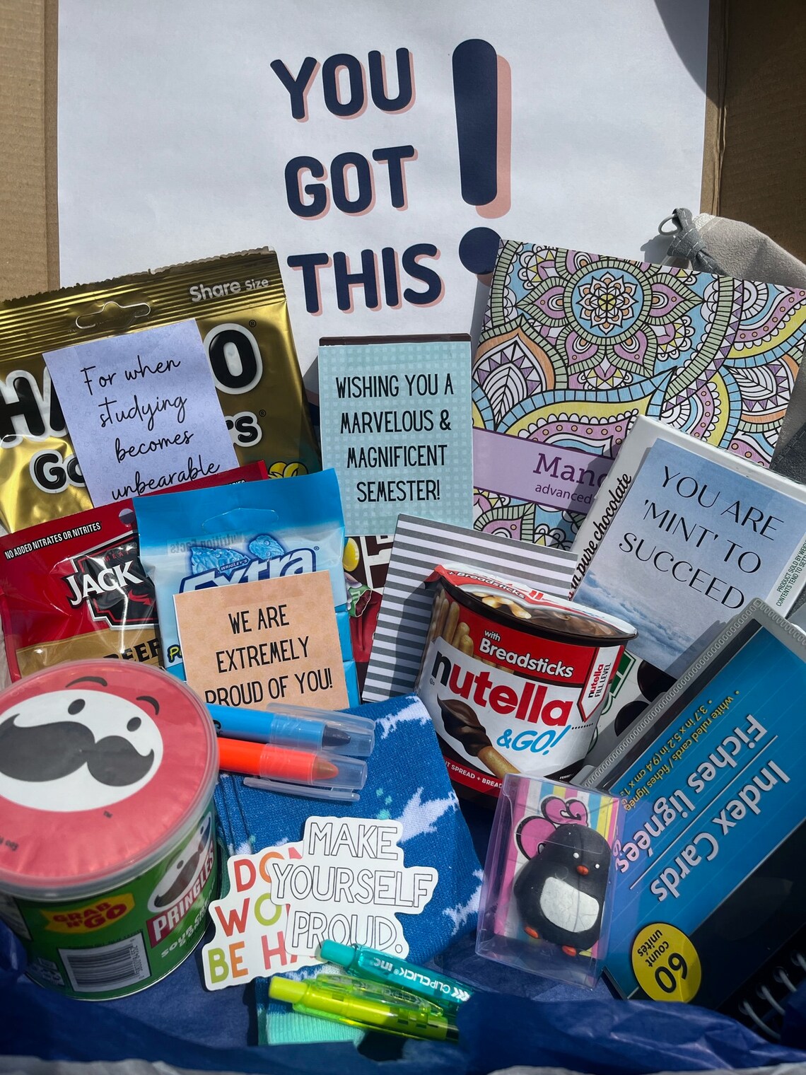 Personalized College Student Care Package Perfect for - Etsy