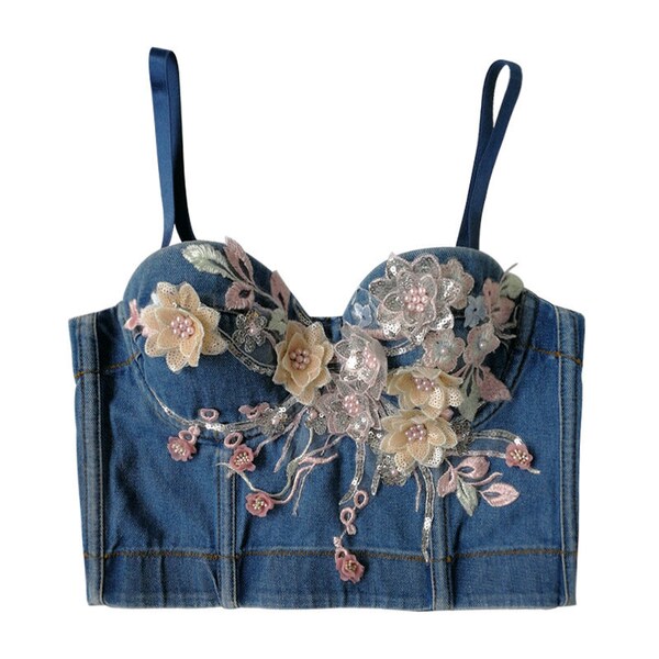Corset Crop Top - Etsy