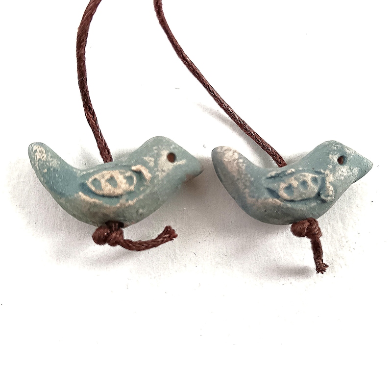 Keramik vogelperlen - Etsy.de