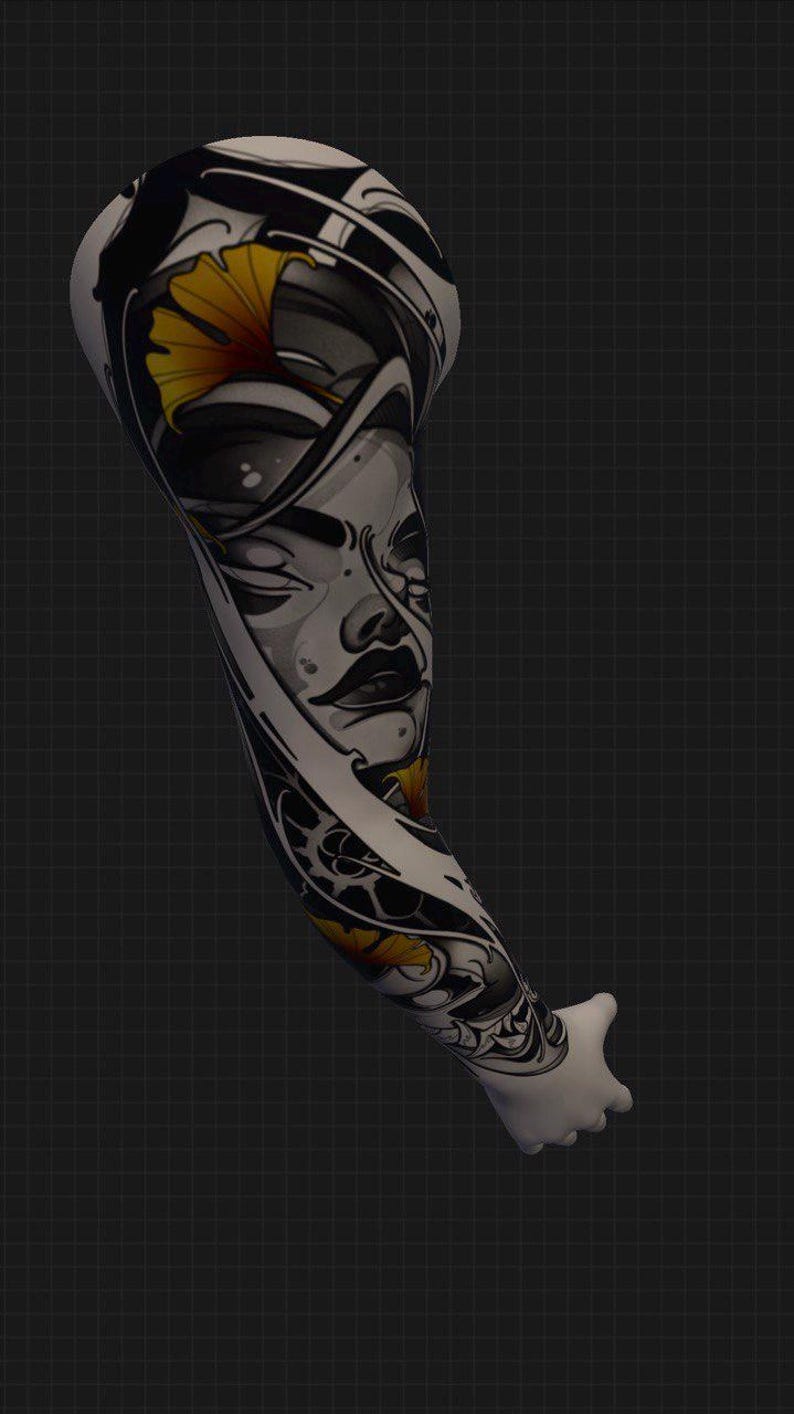 Neo-japanese Full Sleeve / Full Leg Tattoo Concept - Etsy