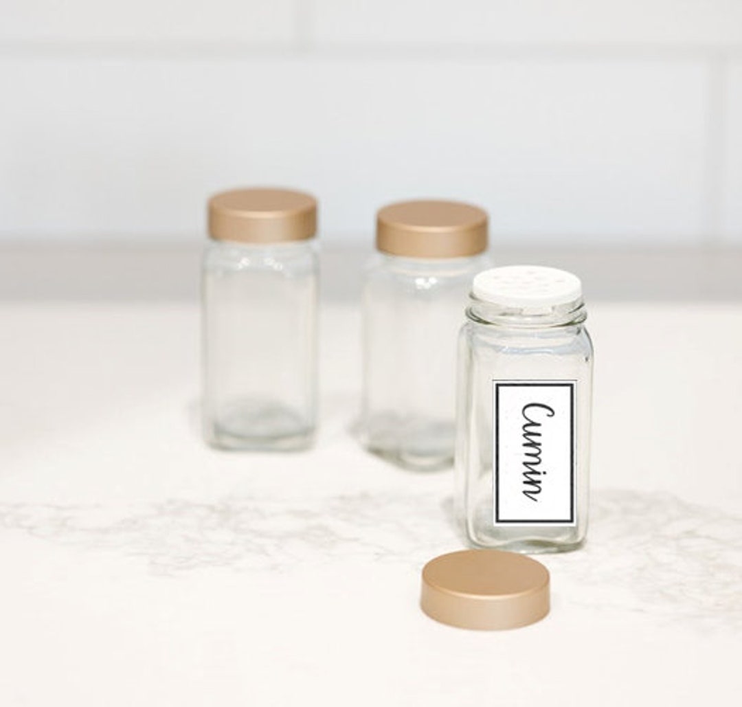Rectangle Spice Jar Labels - Etsy