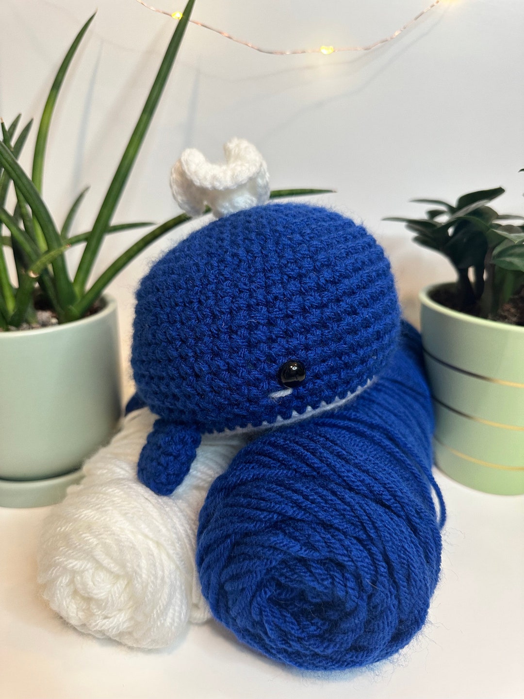 Crochet Blue Whale Plush Amigurumi - Etsy