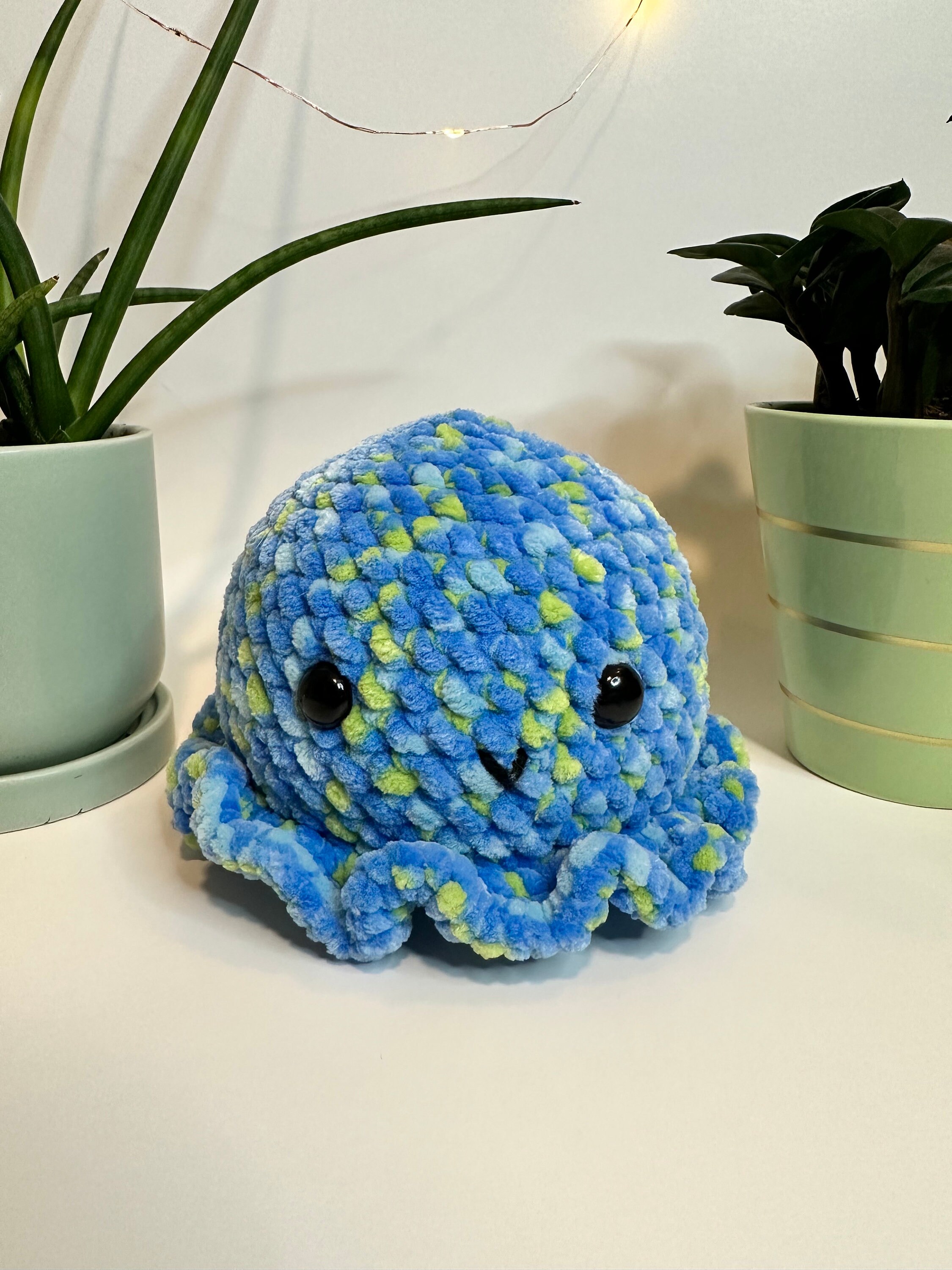 Sprinkle Octopus, Plush Amigurumi, Crochet Octopus, Crochet Animal ...