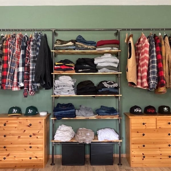 Pipe Wardrobe - Etsy UK