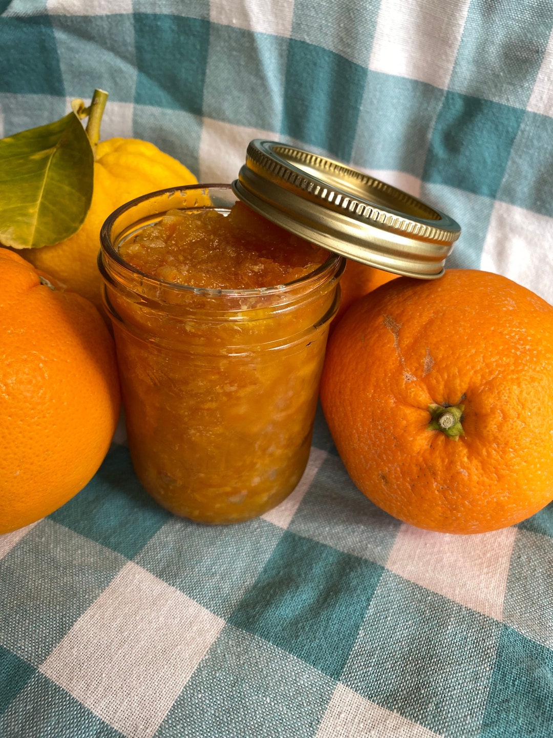 Home Made Orange Jam, Natural Orange Jam, Orange Jam, 16oz Homemade ...