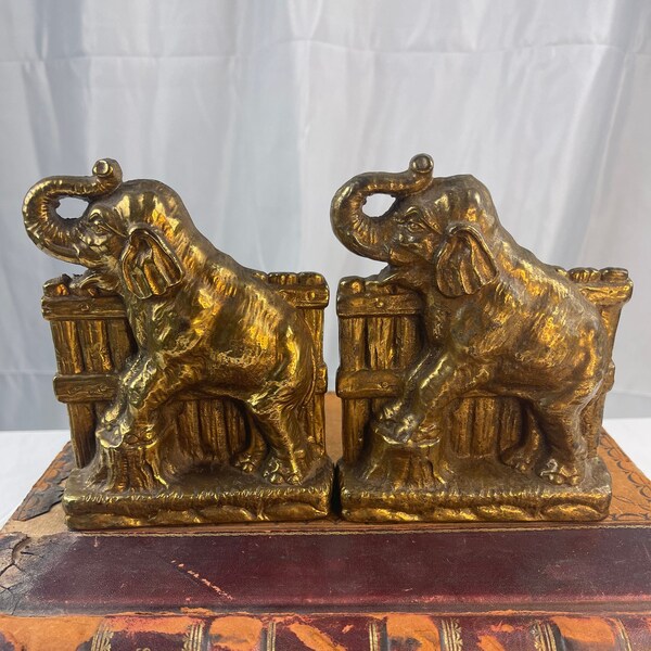 Brass Bookends - Etsy