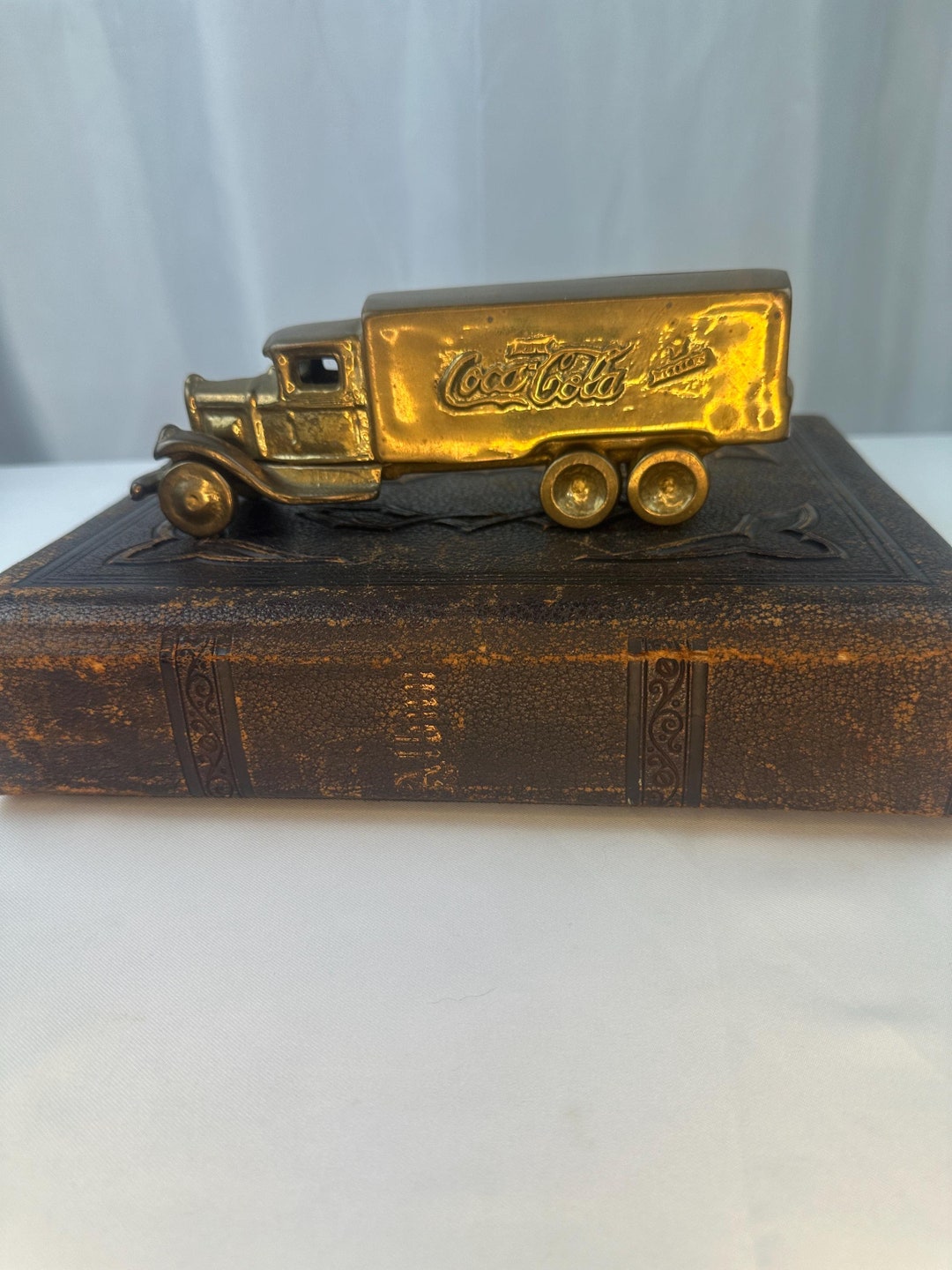Vintage Solid Brass Coca Cola Delivery Truck - Etsy