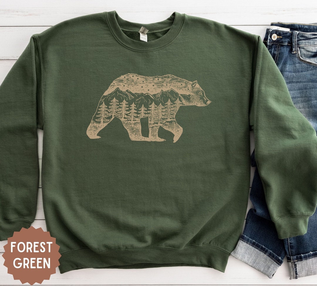 Mountain Sweatshirt, Retro Sunset Sweatshirt, Wanderlust Crewneck ...