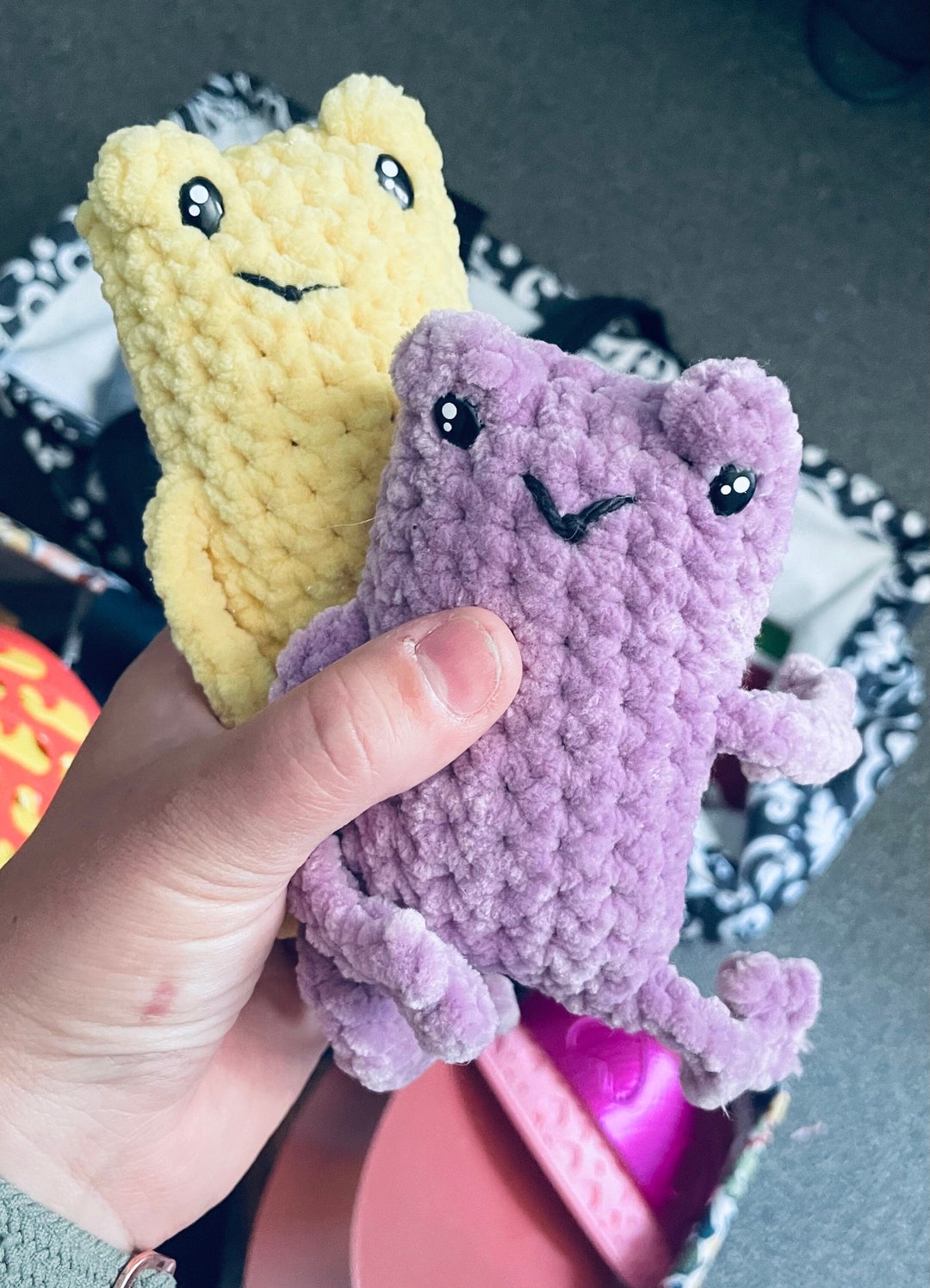Froggy Pal - Plushie - Amigurumi - Etsy