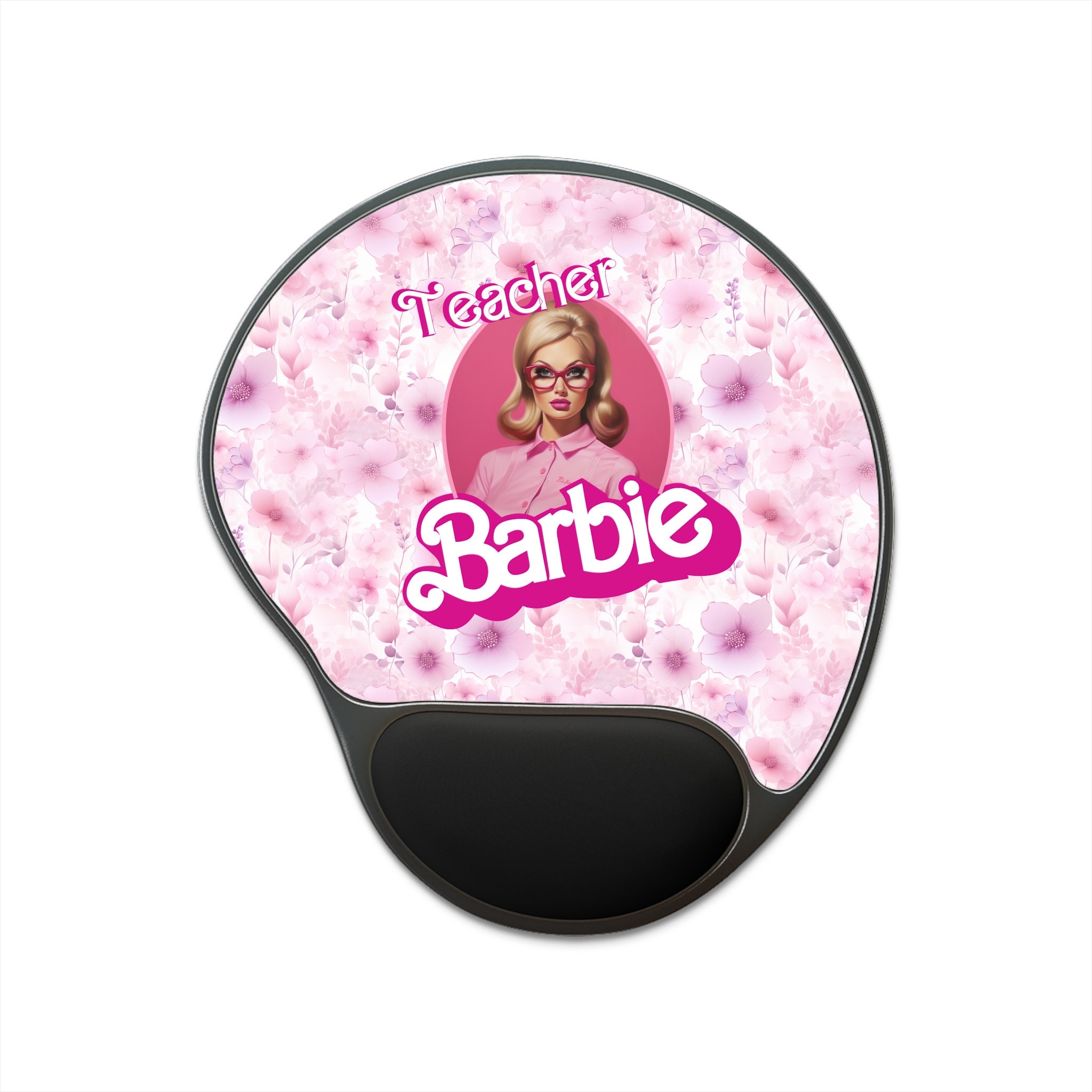 Teacher Barbie Mouse Pad With Wrist Rest sold by Dustin Stephany | SKU ...