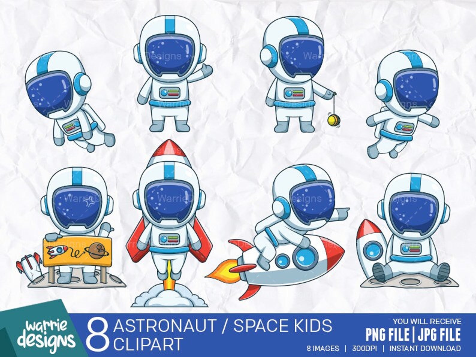 Astronaut Clipart Astro Boy Clipart Space Rocket Kid - Etsy Canada