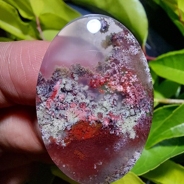 Moss Agate Cabochon - Etsy