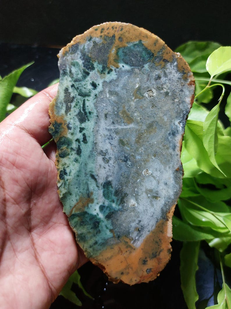 Picture Jasper Slab 68x133x16 Mm, Shown Wet for Color Reference - Etsy