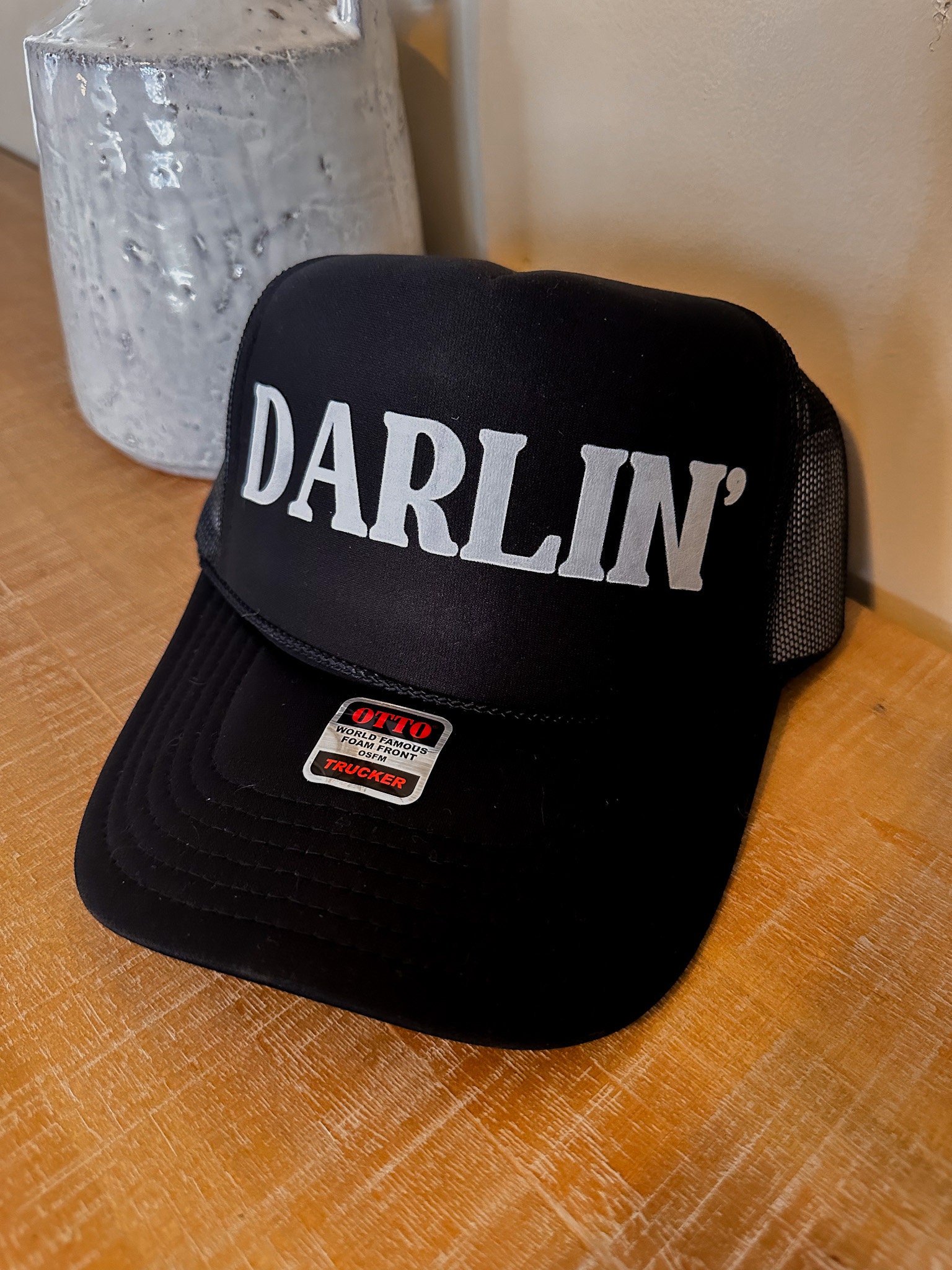 Darlin Hats Valentine Gift for Her Valentines Day Gift Trucker Hat - Etsy