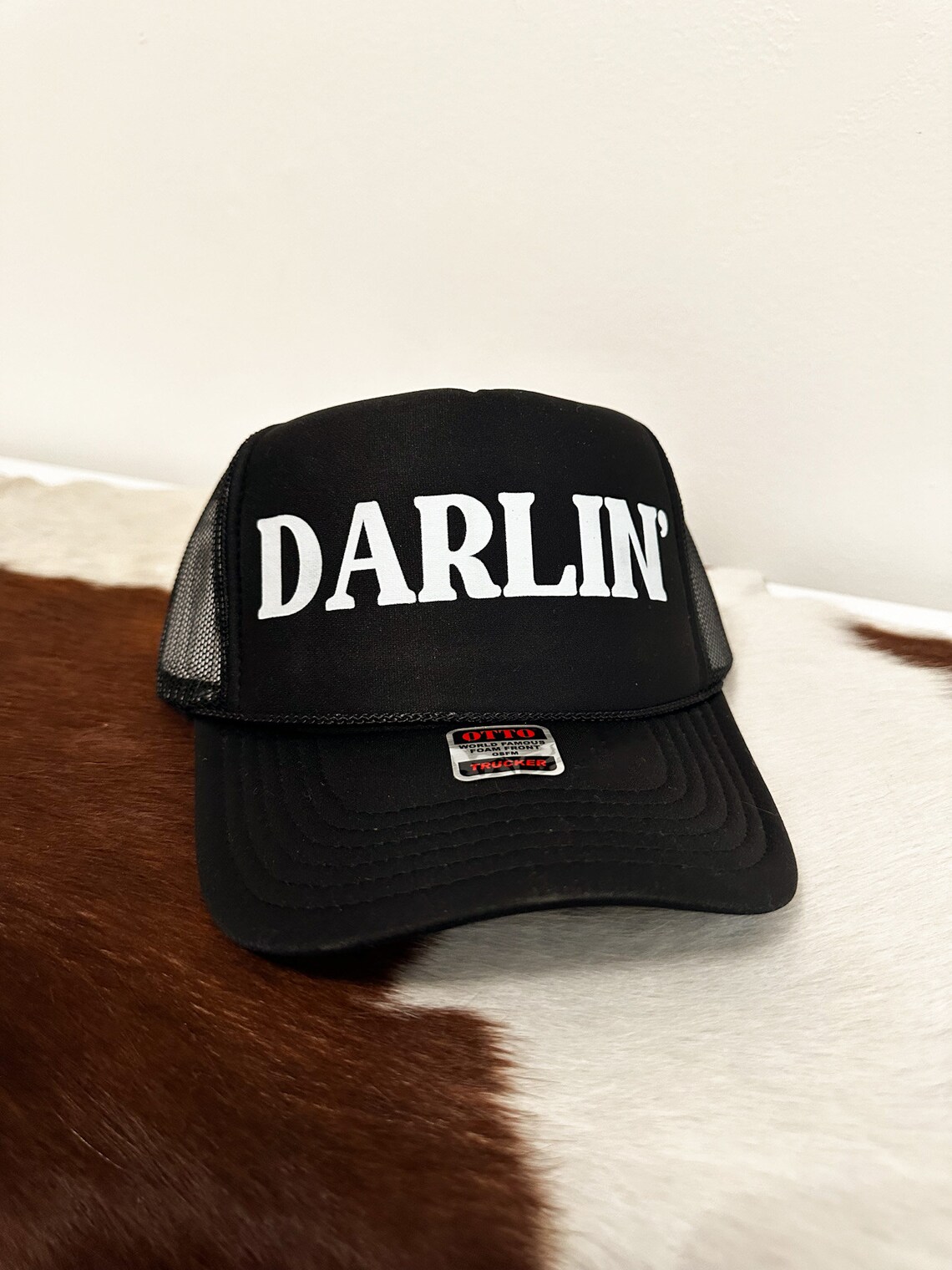 Darlin Hats Valentine Gift for Her Valentines Day Gift Trucker Hat - Etsy