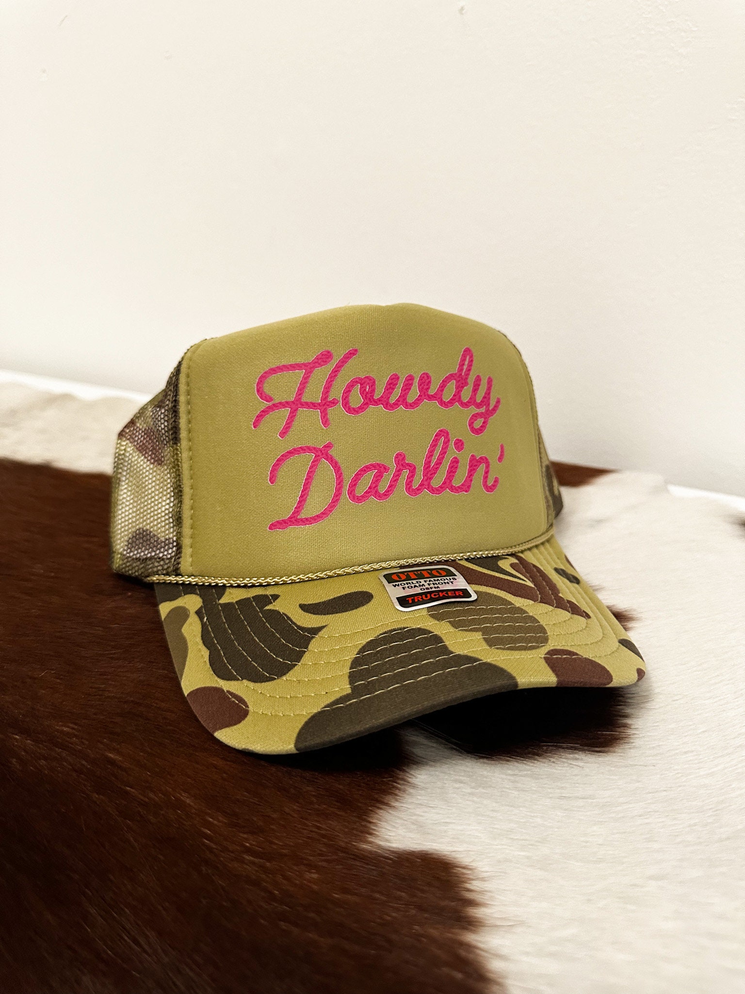 Howdy Darlin Trucker Hat Western Hat - Etsy