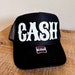 Cash Trucker Hat, Western Hat, Nashville Trucker, Country Concert Lover ...