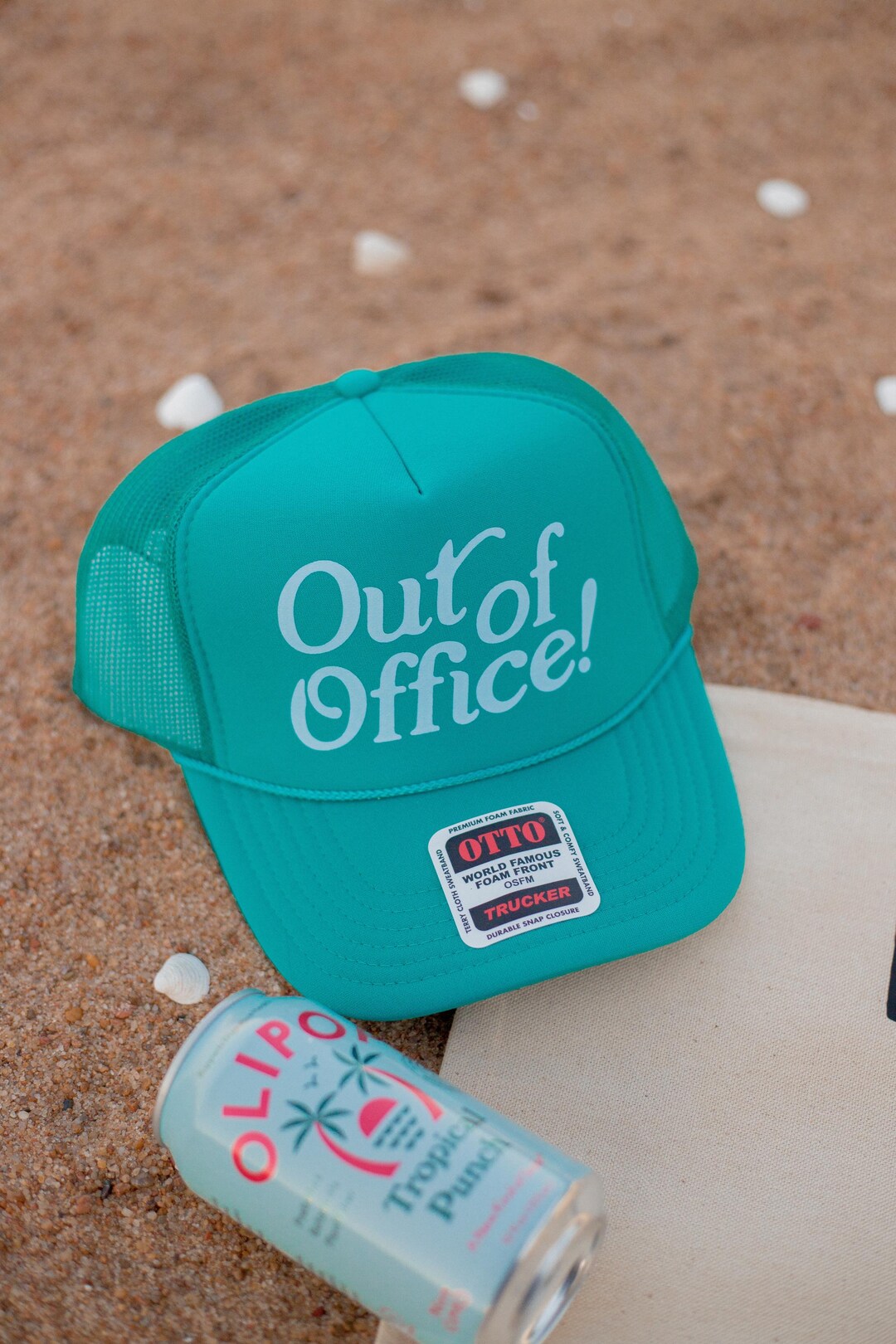 Out of Office Hat, Vacation Hat, Beach Vacation, Women's Trucker Hat ...