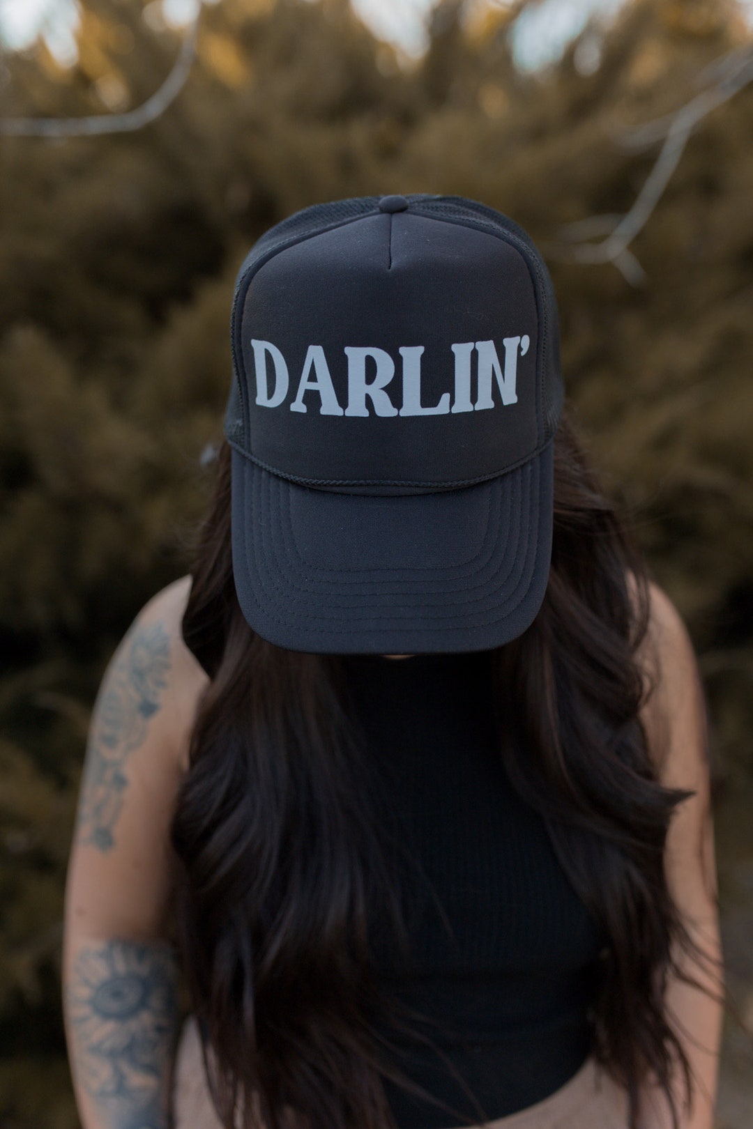 Darlin Hats Valentine Gift for Her Valentines Day Gift Trucker Hat - Etsy