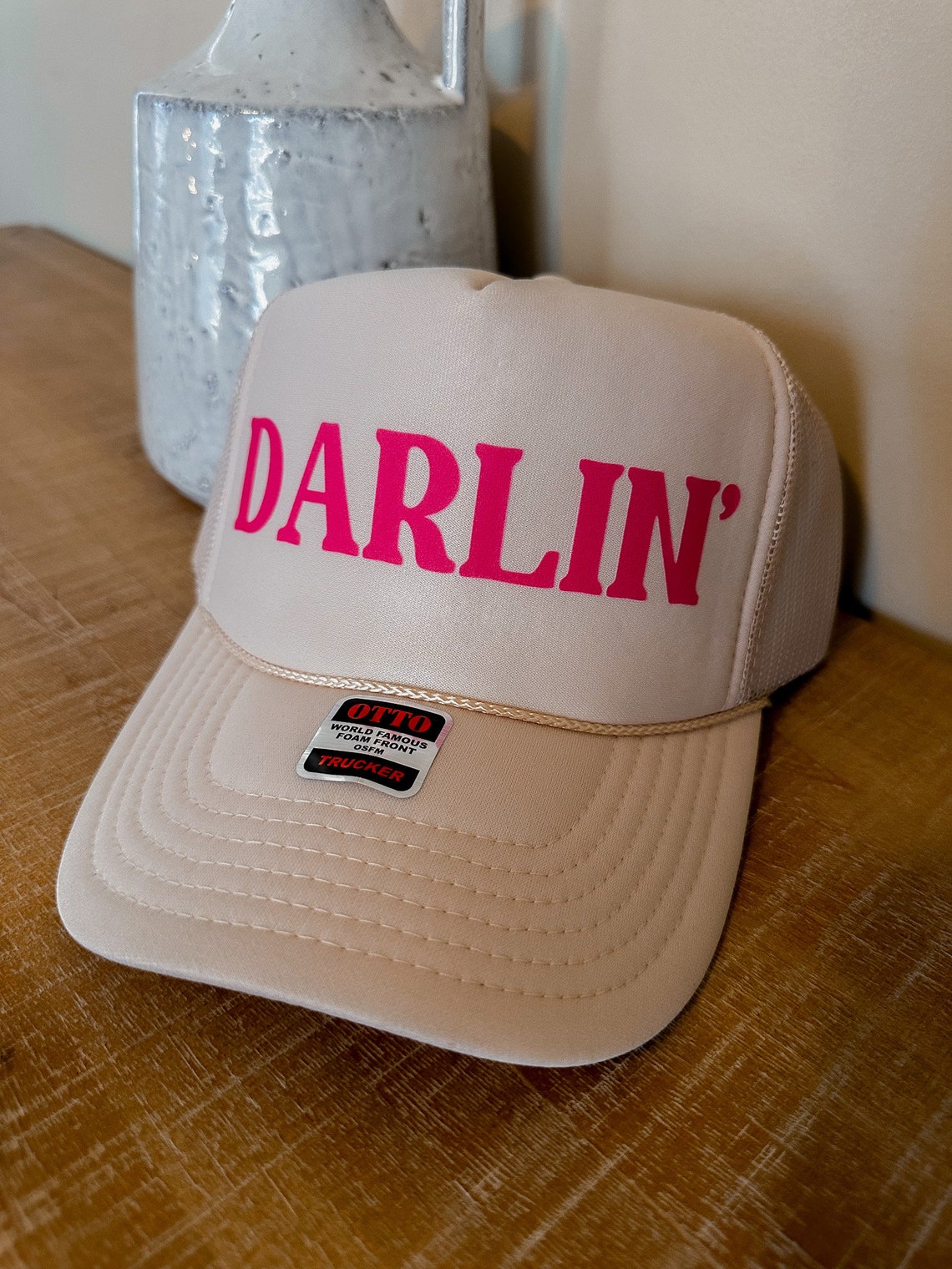 Darlin Hats Valentine Gift for Her Valentines Day Gift Trucker Hat - Etsy