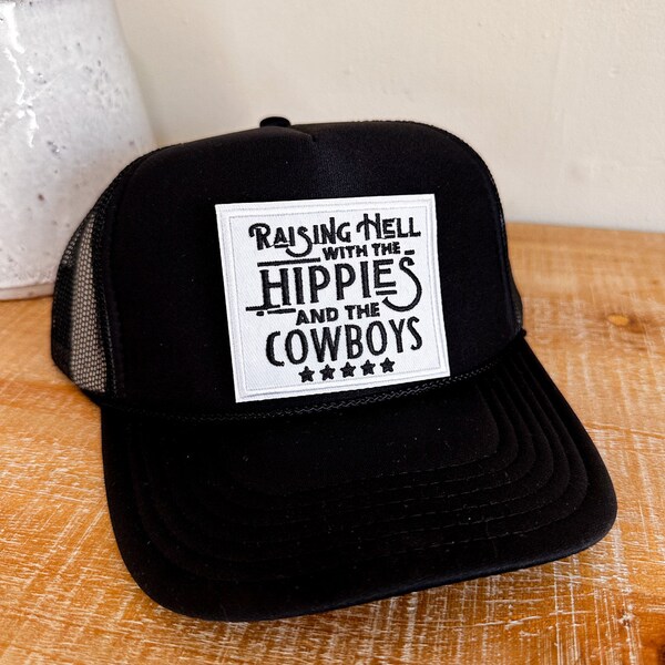 Raising Hell Hat Patch - Etsy