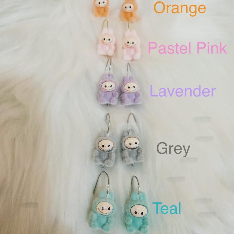 Labubu Earrings Kids - Etsy