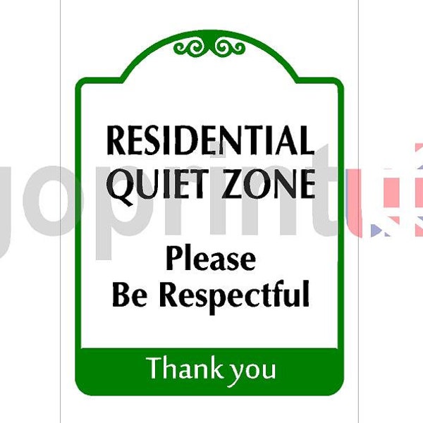 Quiet Please Sign - Etsy