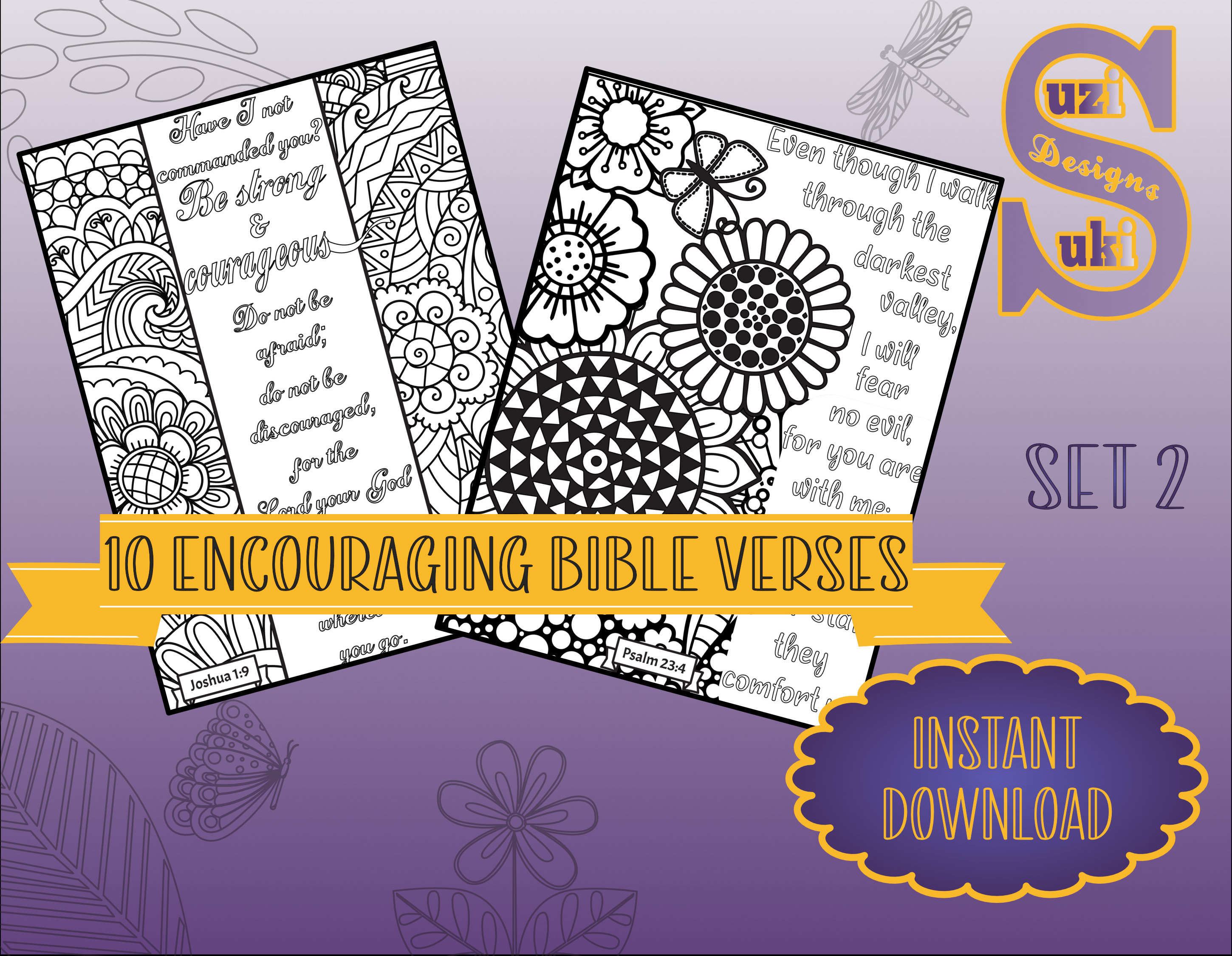 10 Bible Verse Colouring Pages Encouraging Quotes, Christian Art ...