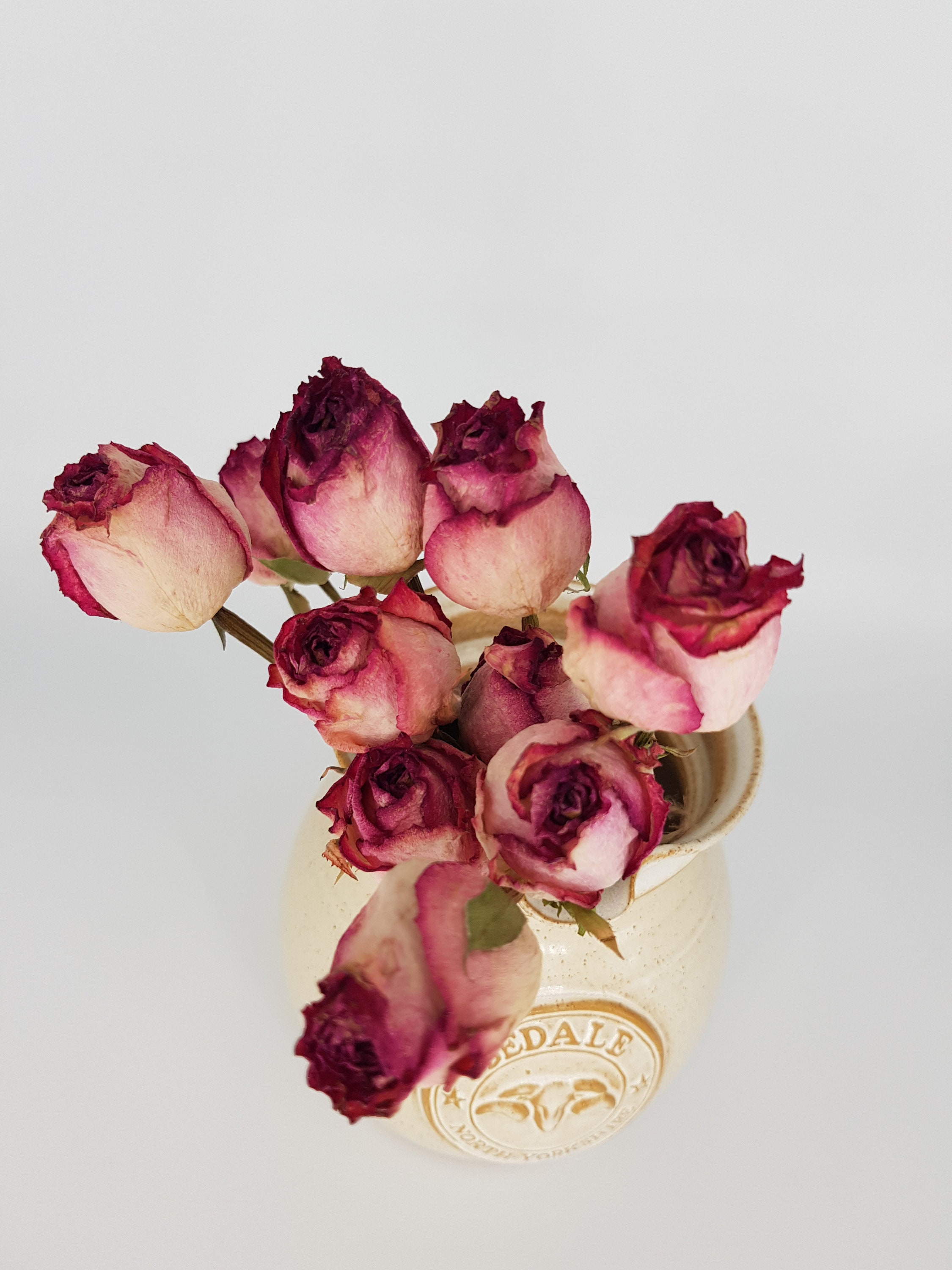 Dozen Dried Roses Dried Rose Bouquet Letterbox Flowers - Etsy UK