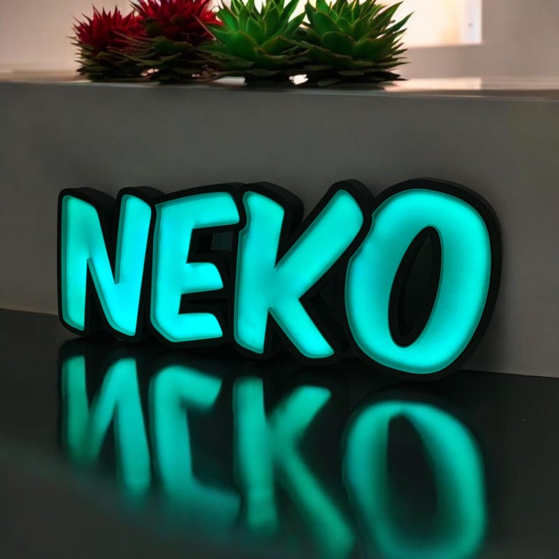 Name Led Sign - Etsy