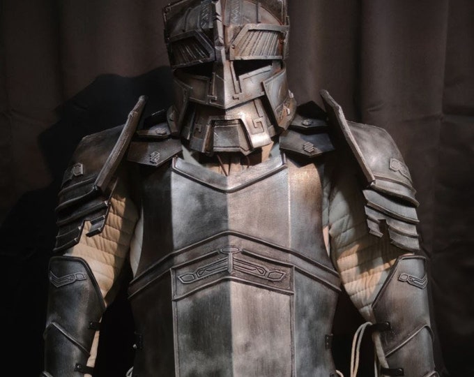 Dwarf Warrior Cosplay Armor Dwarf Costume Etsy