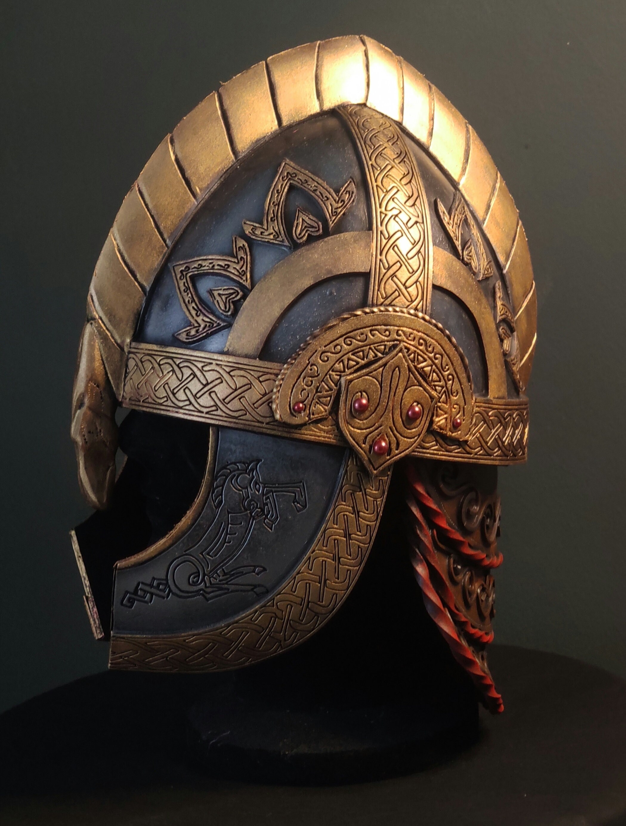 Theodred Helmet Cosplay Replica Costume Horse Rider - Etsy