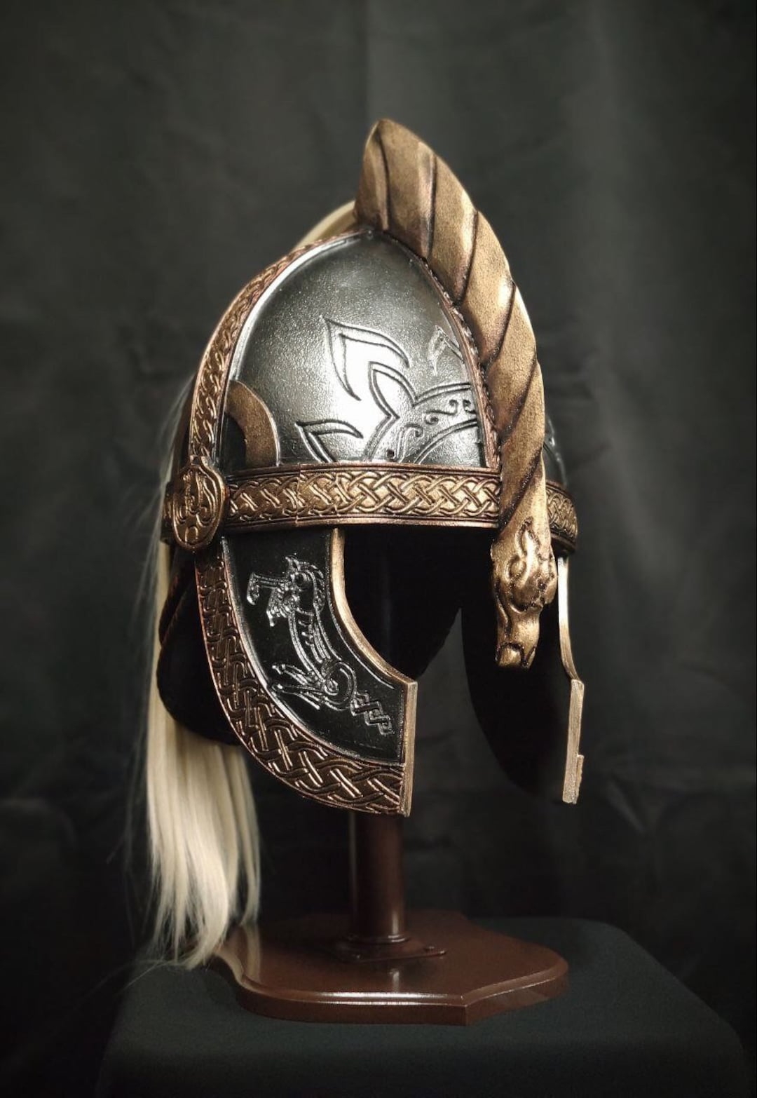 Eomer Horse Rider Marshall Helmet Cosplay Replica Costume - Etsy