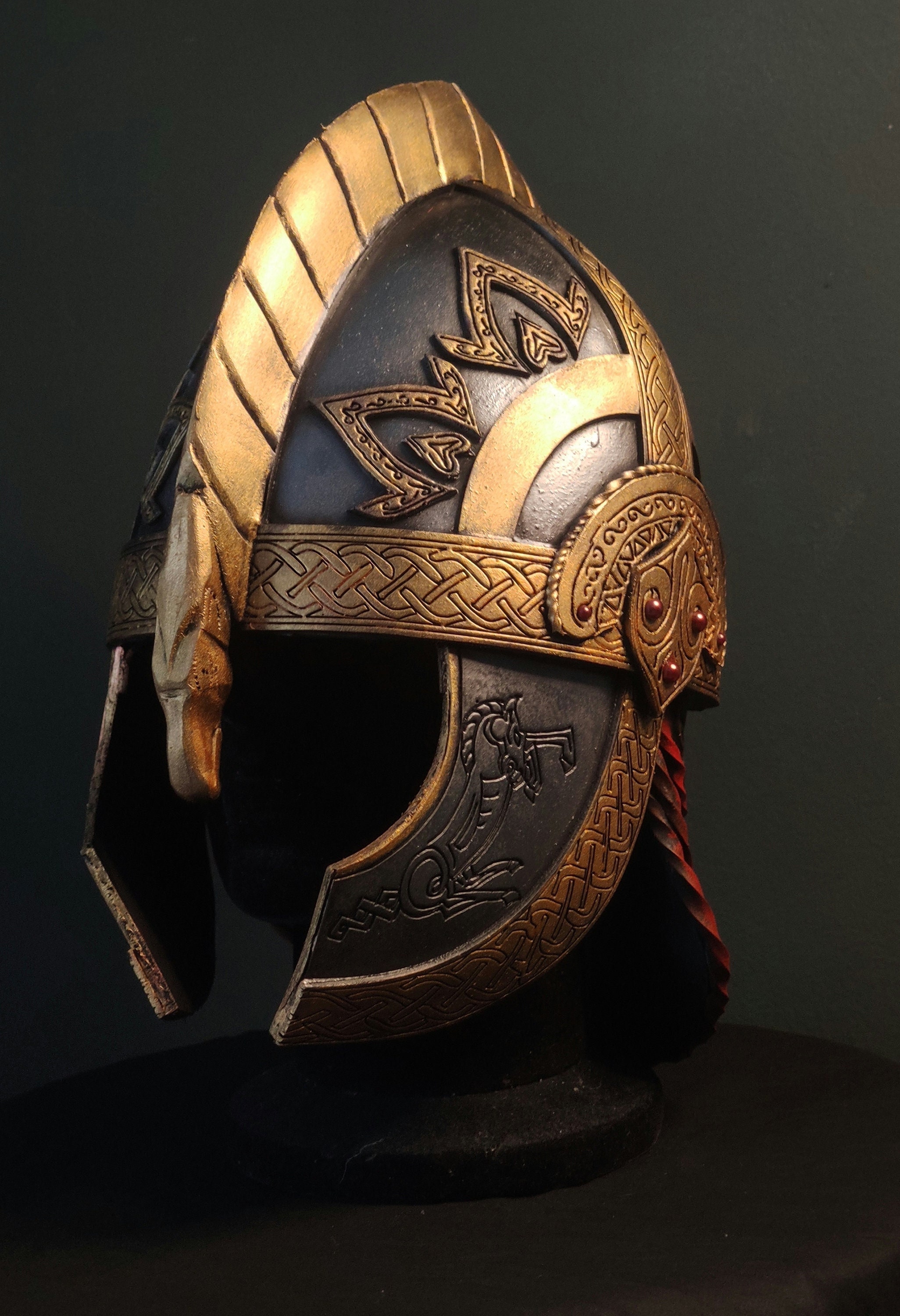 Theodred Helmet Cosplay Replica Costume Horse Rider - Etsy