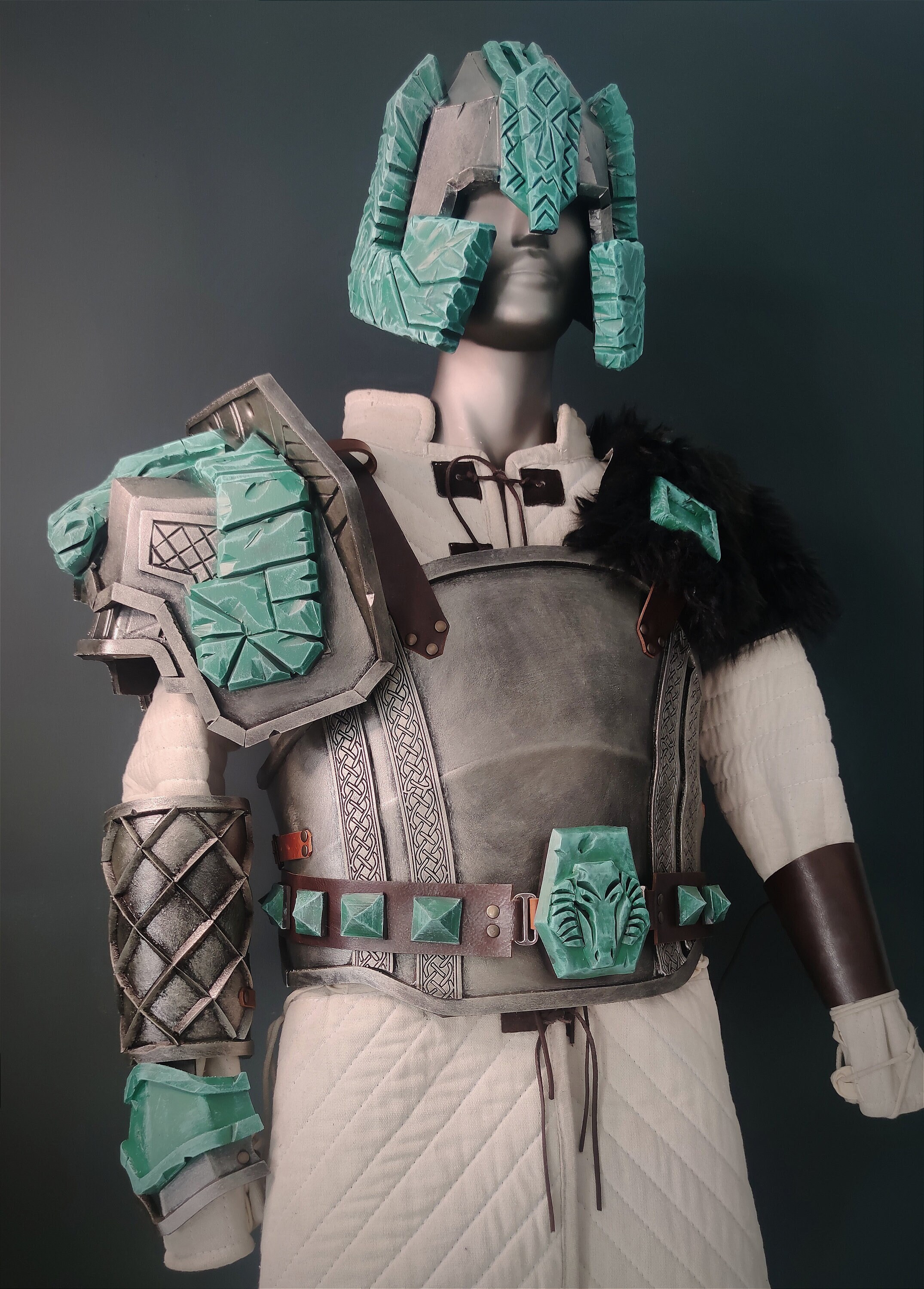 Dwarven Stone Armor Cosplay Costume - Etsy