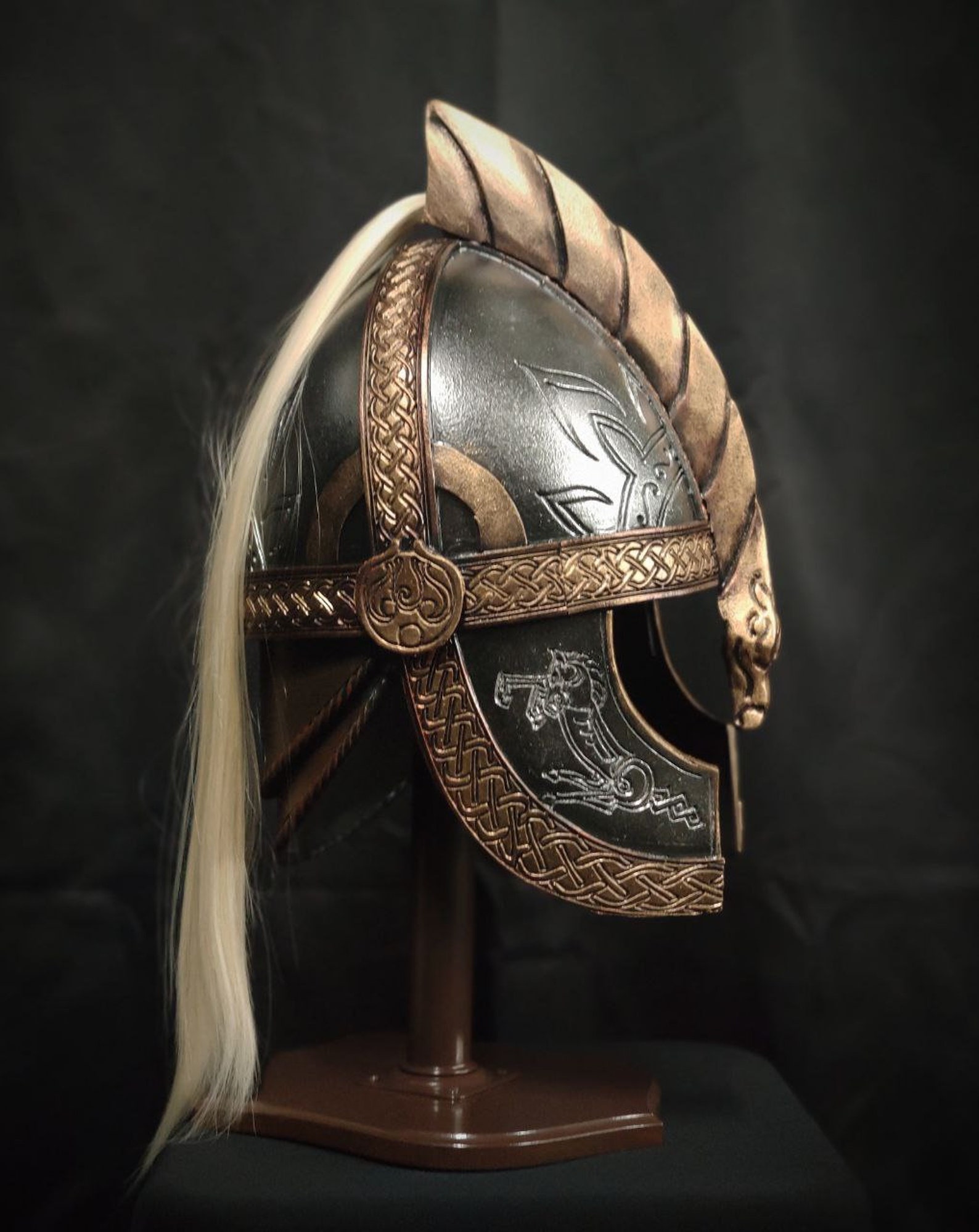 Eomer Horse Rider Marshall Helmet Cosplay Replica Costume - Etsy