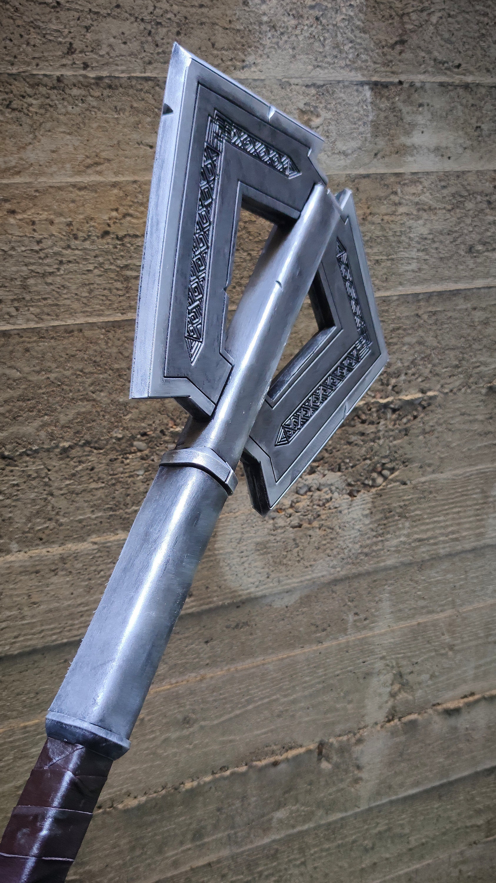 Dwarven Dwarf Warrior Battle Double Headed Axe - Etsy UK