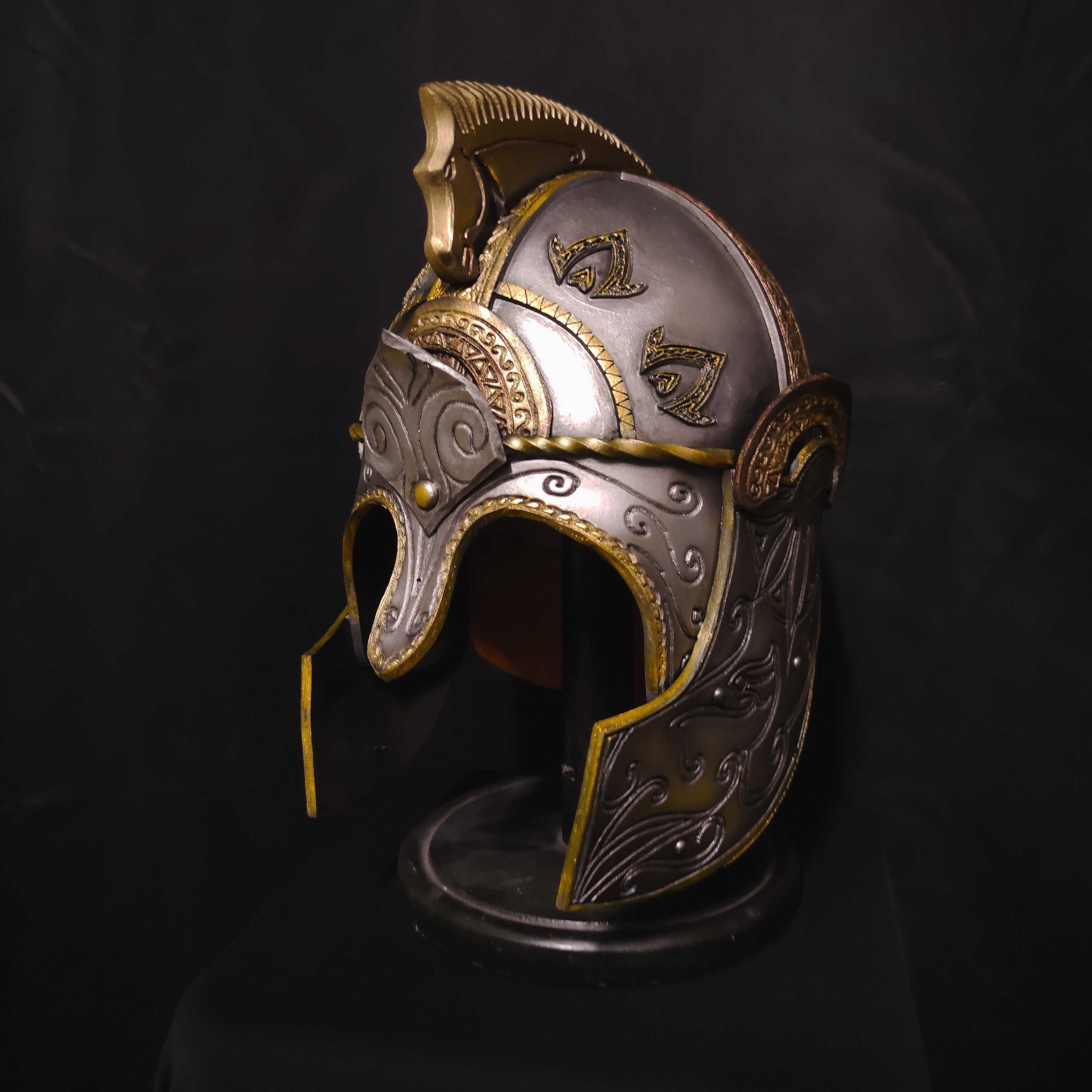 Theoden Horse Rider King Helmet Cosplay Replica Helmet Costume - Etsy