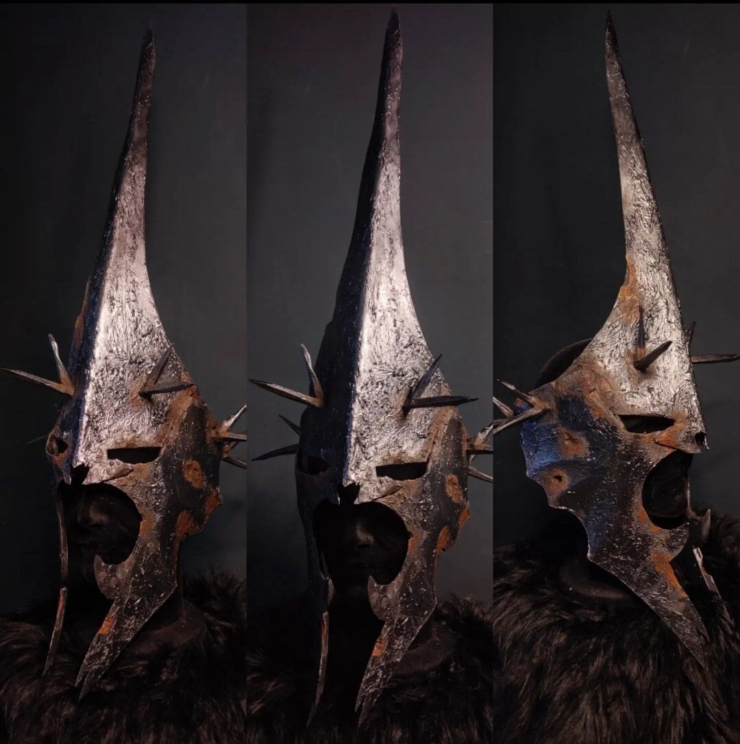 Witch King Mask Replica Helmet Cosplay Costume - Etsy
