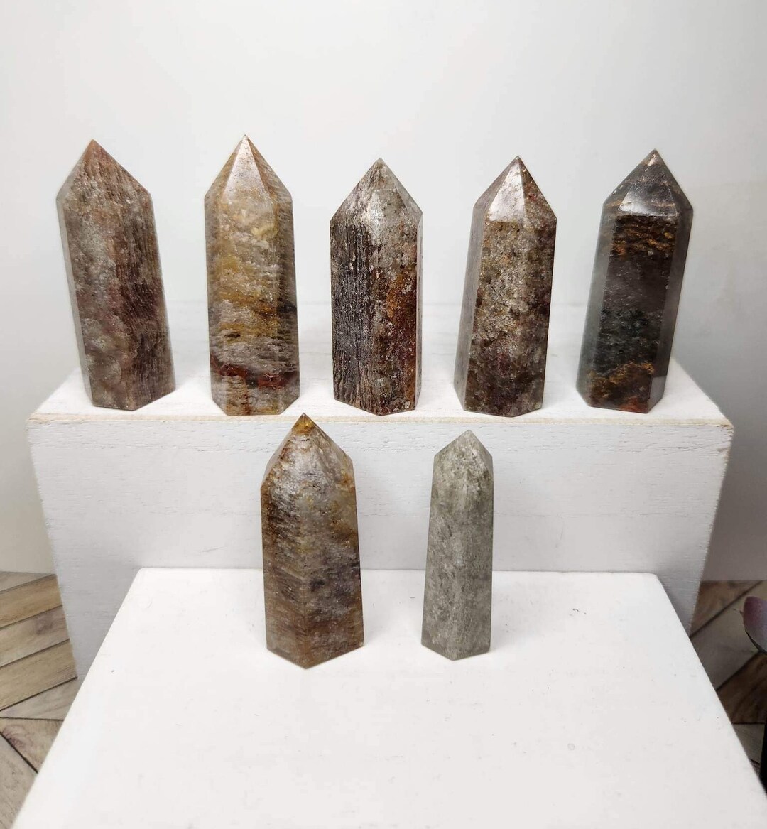 Thousand Layer Quartz Point. Natural Crystals. Hand Carved Crystals. - Etsy