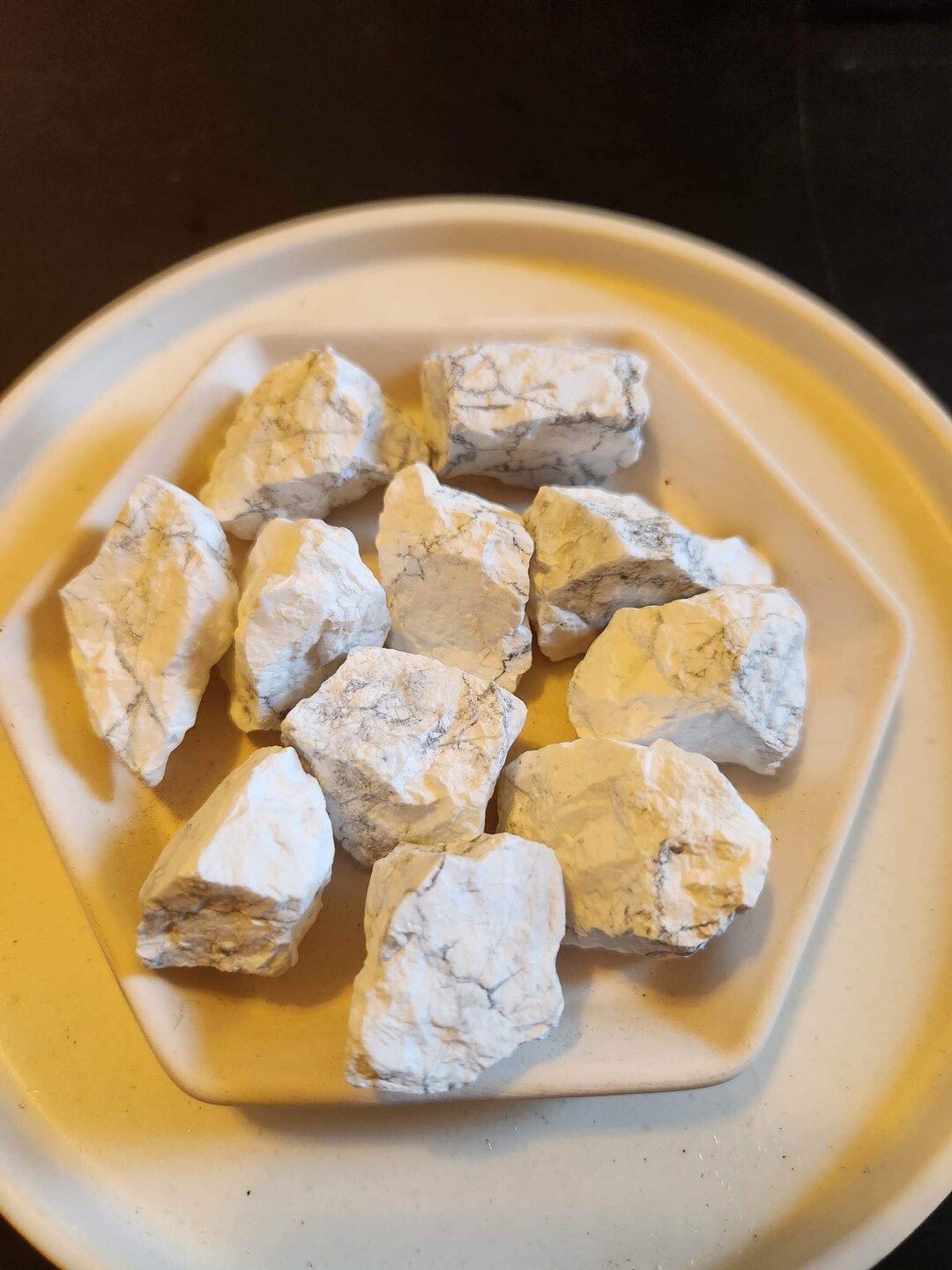 Raw Howlite Chunks. Natural Crystals. - Etsy