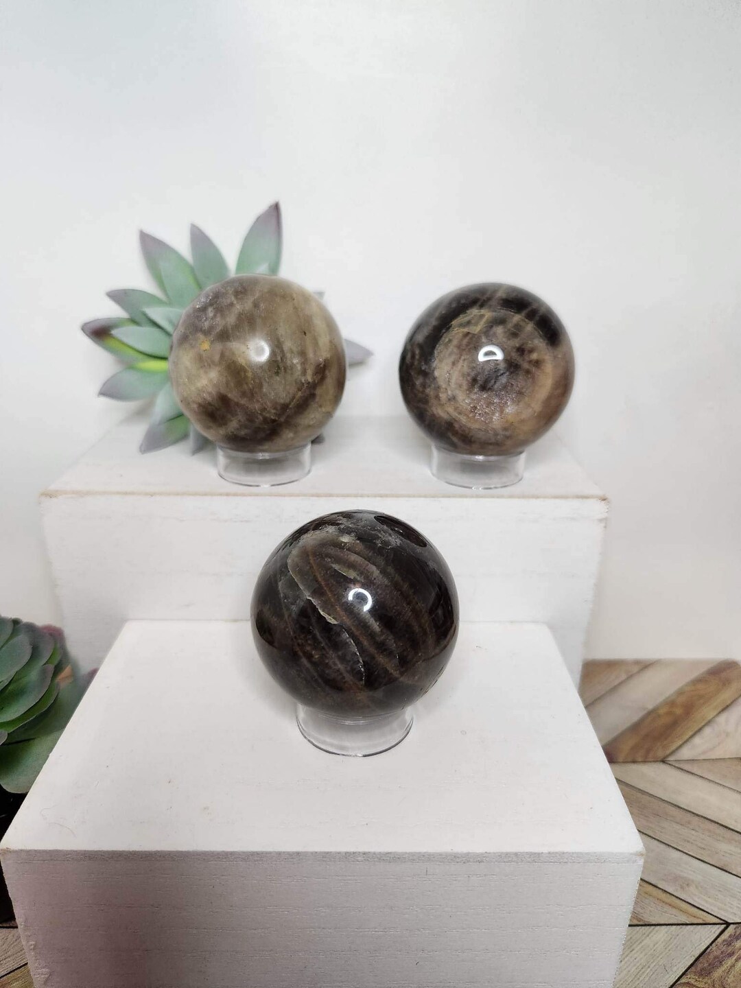 Black Moonstone Sphere. Natural Crystals. High Quality - Etsy