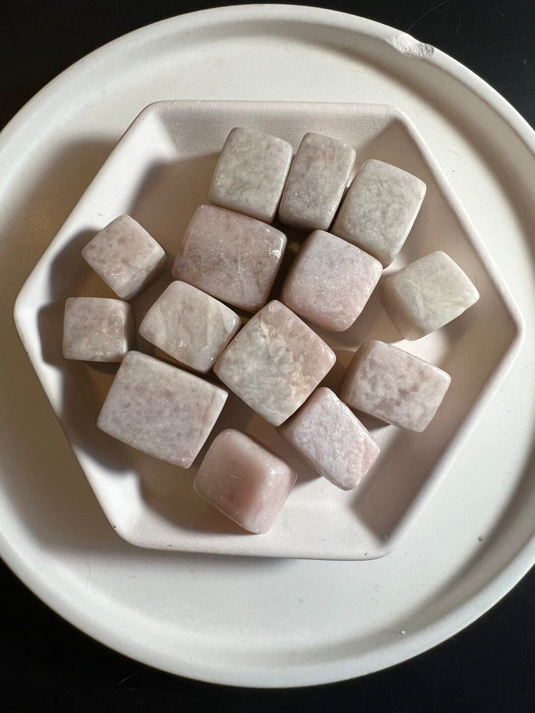 Pink Opal Cube. Beautiful Colors - Etsy