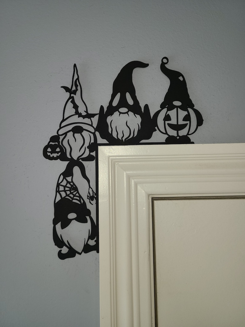 Halloween Gnome Door Decoration - Etsy