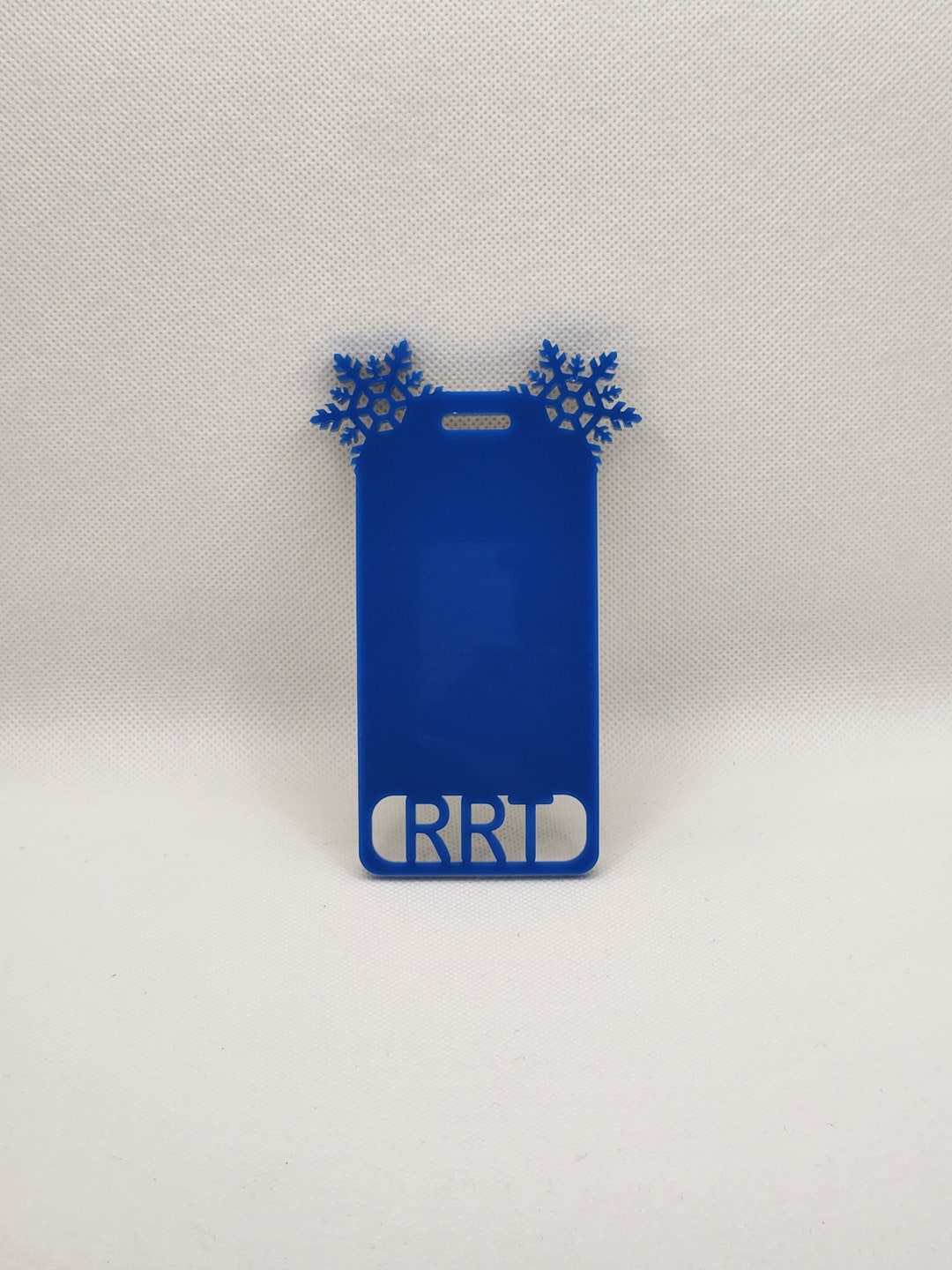 Snowflake Badge Buddy Vertical - Etsy