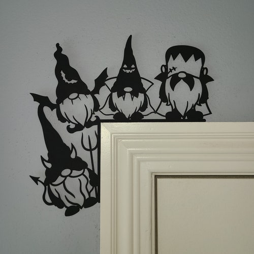 Halloween Gnome Door Decoration - Etsy